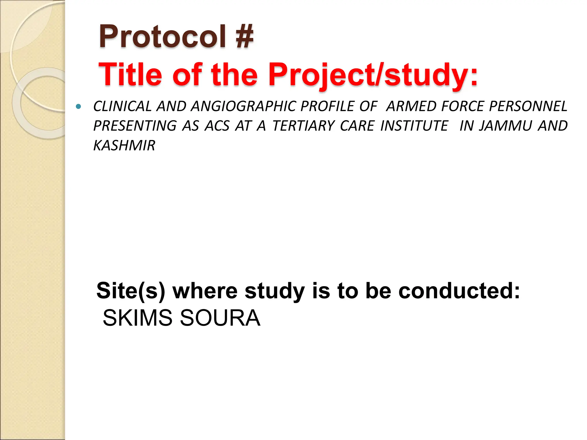 IEC PROTOCOL DR SAMEER PURRA CARDIOLOGY.ppt