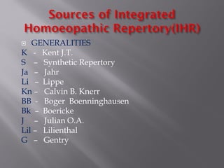 Integrated Homeopathic Repertory | PDF