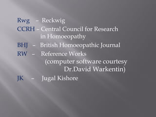 Integrated Homeopathic Repertory | PDF