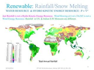 Presentation by Dr. Shrikrishna Sane- Hydro Kinetic Renewable Energy ...