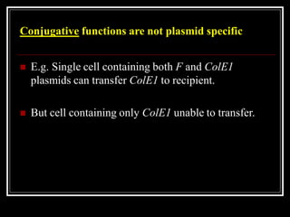 Bacterial Conjugation | PDF