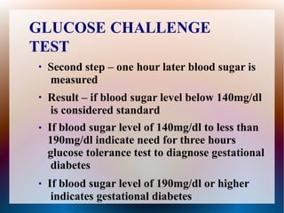 dr sani. Gestational diabetes melitus and glucose tolerance test | PPTX