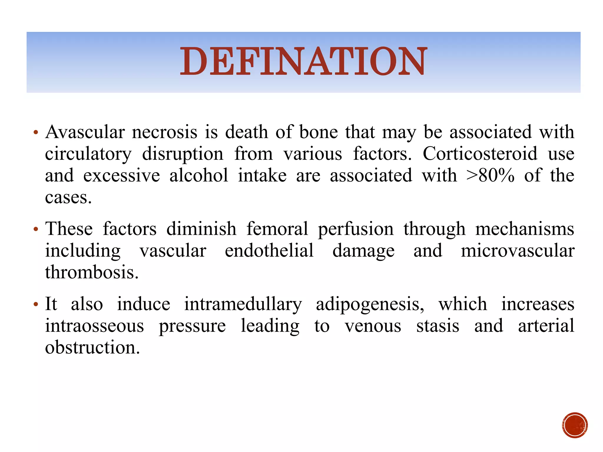 Avascular necrosis | PPT