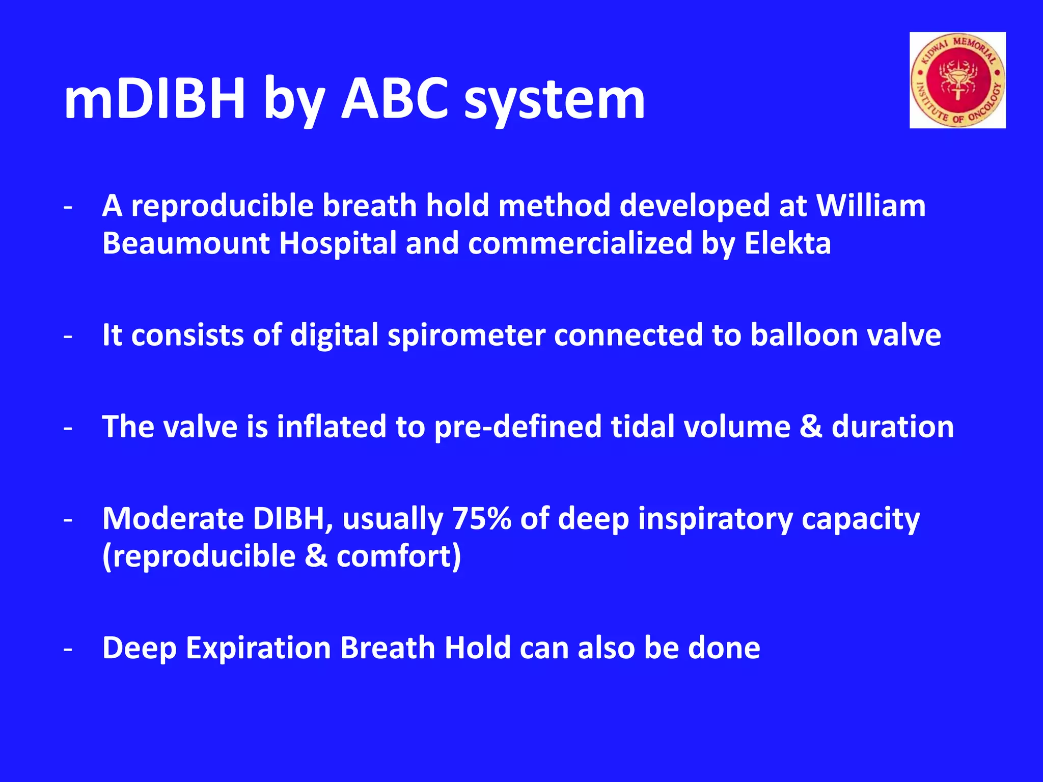 ABC system, Free Breath 4DCT & Symmetry Radiotherapy | PDF