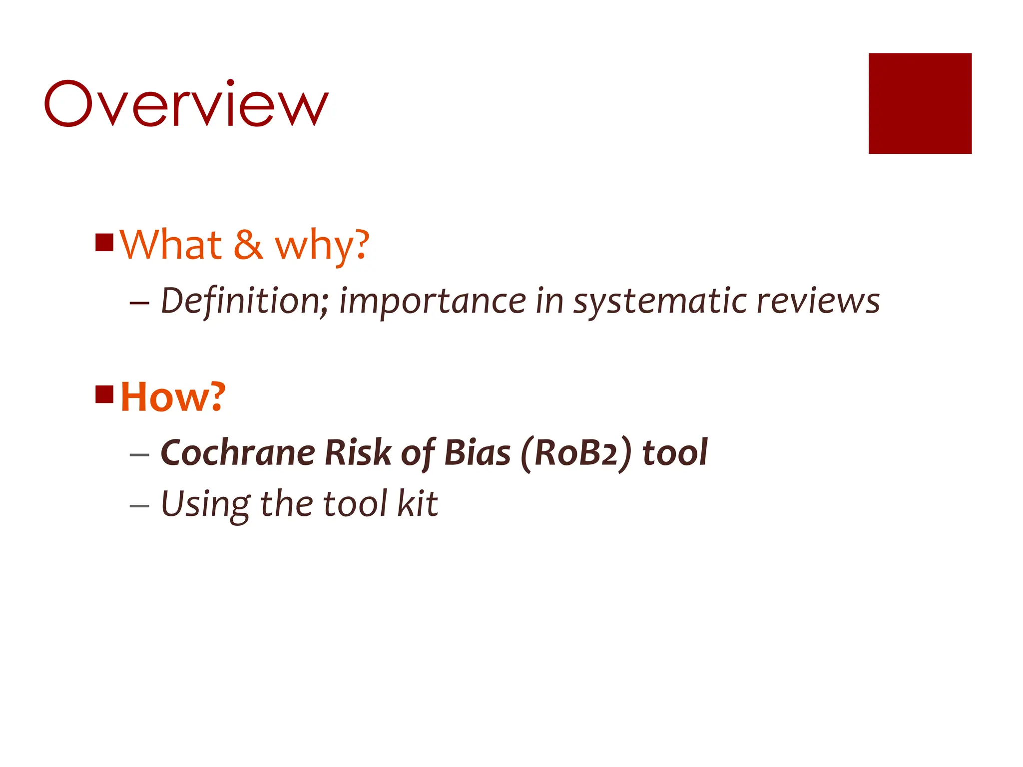 RISK OF BIAS assessmment in metaanalysis | PDF