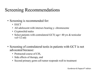 Testicular carcinoma | PPTX