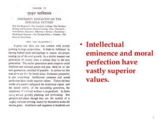 Part-2 English, University Education on the Gurukula Pattern taken from ...