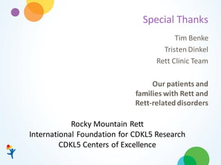Dr. Scott Demarest: Epilepsy in the Rett Clinic Population | PPT
