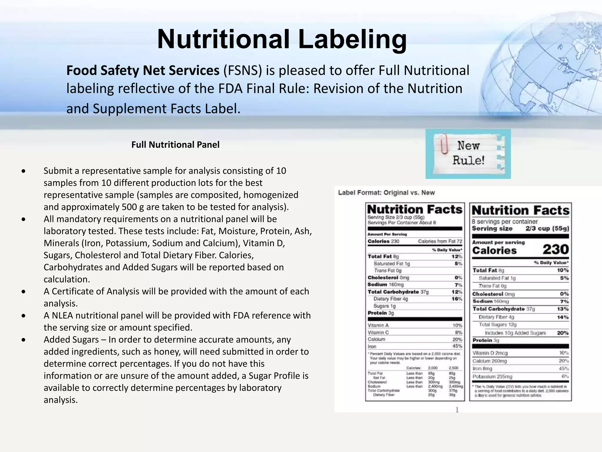 Food Testing Microbiology and Chemistry | PPTX