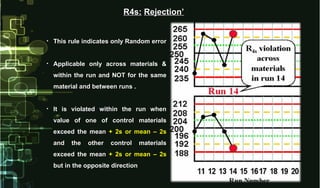 WESTGARD RULES | PPT | Educational Assessment | Education