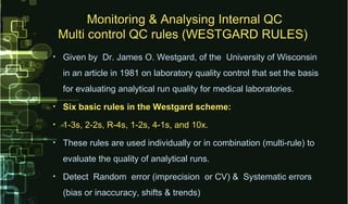 WESTGARD RULES | PPT