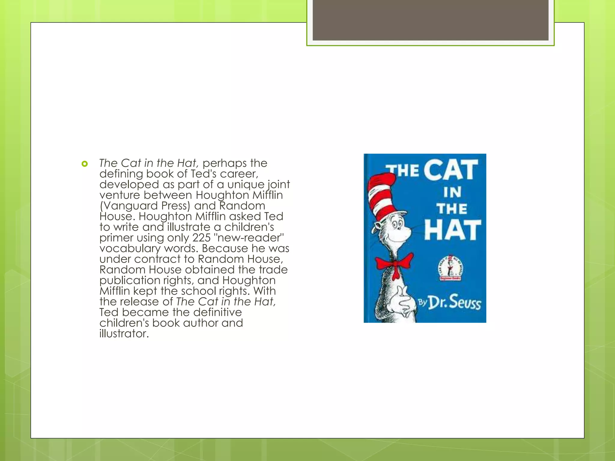 Dr Seuss | PPT