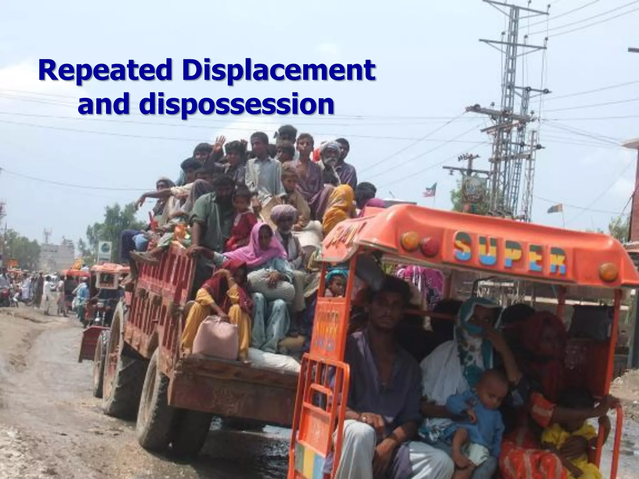 Addressing the Needs of the Internally Displaced Persons in Pakistan by Dr Shakil Jehangir Malik ...
