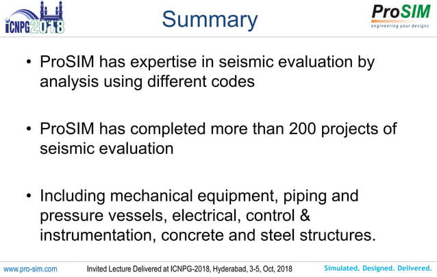Siesmic Evaluation for Structural Integrity Assessment of Nuclear Power Plants | PPT