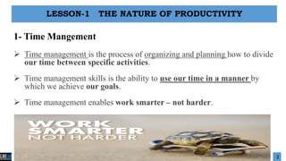 Effective Personal Productivity PPT | PPTX