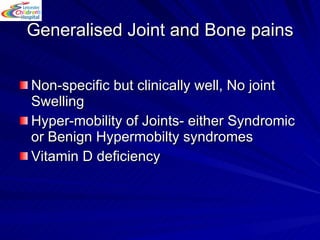 Dr shridhar jia children and young people with arthritis.ppt