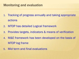 Medium Term Operational Plan (MTOP) - Simon Mwale - Programme & Grants ...