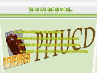 Evaluation of safety, efficacy, and expulsion of PPIUCD | PPTX