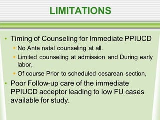 PPT Postpartum IUCD (PPIUCD): Opportunities For A, 60% OFF