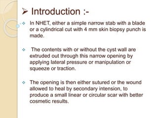 Narrow Hole Extrusion Technique | PPT