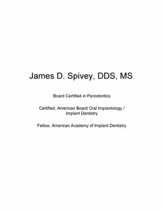 Dr. Spiveys Case Examples | PDF