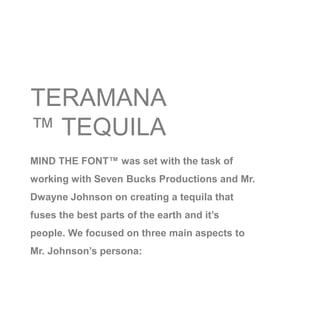 TERAMANA TEQUILA | PPTX