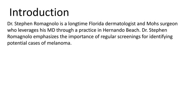 Importance of Regular Skin Checks for Melanoma | PPT