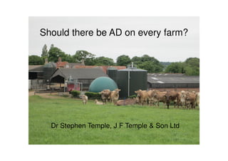 Dr Stephen Temple, J F Temple & Son | PDF