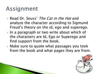 Dr suess the cat in the hat | PPTX | Science