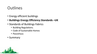 Energy Efficient Buildings Codes | PDF