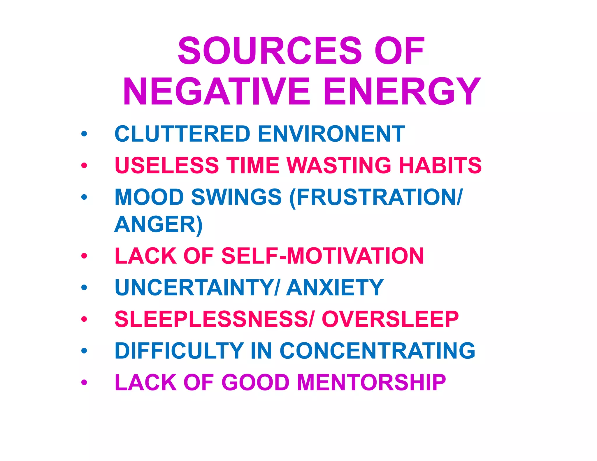 How to Bring Positive Energy At Workplace | PDF