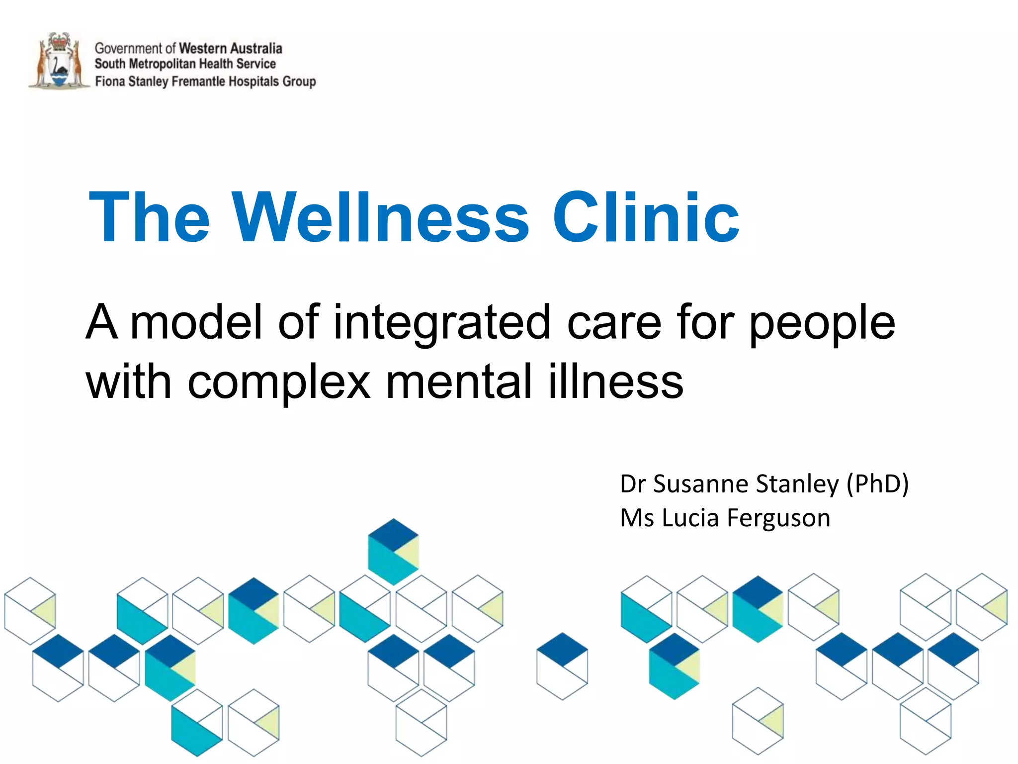 Dr Susanne Stanley PhD and Lucia Ferguson | PPTX