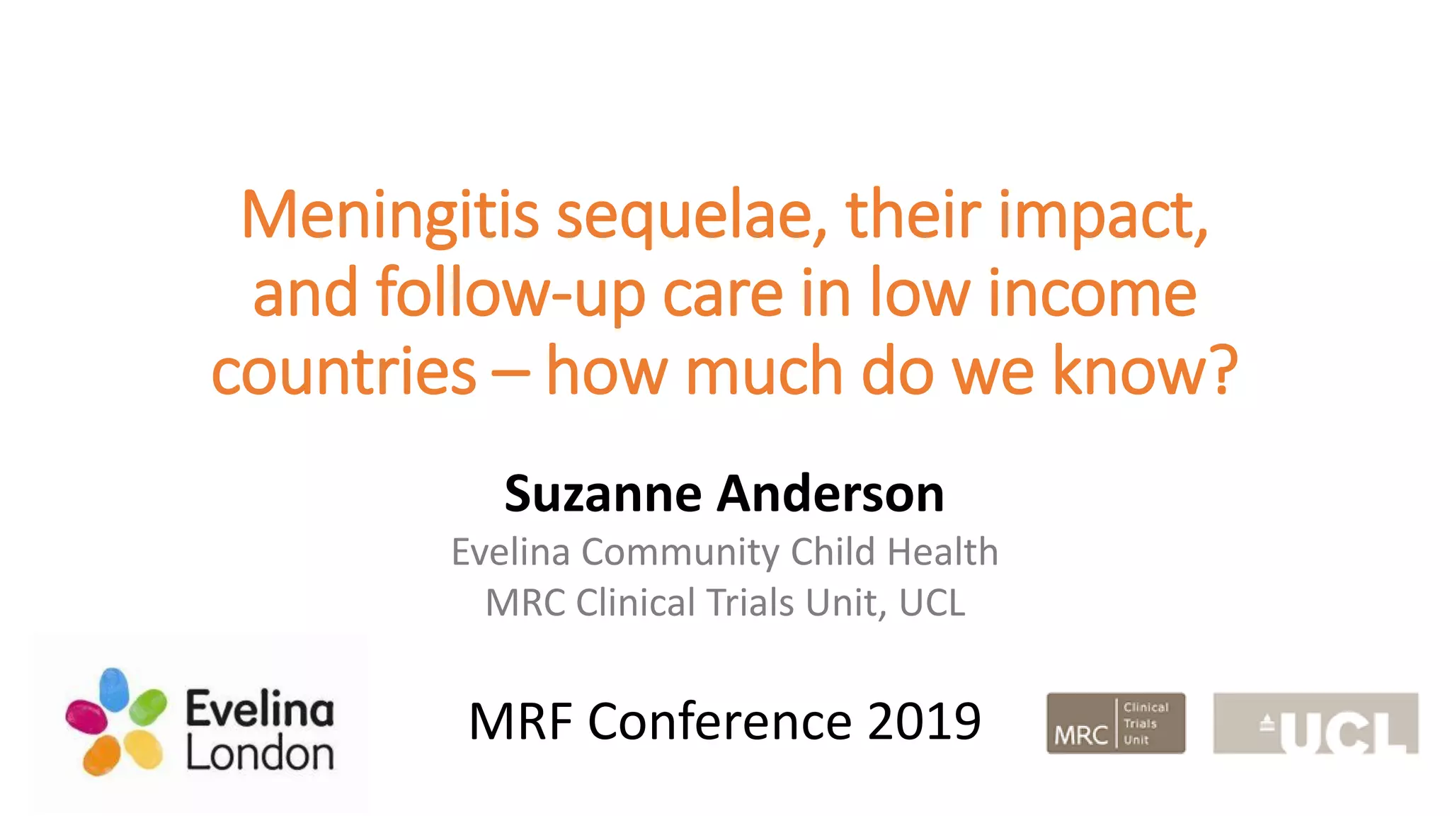 Dr Suzanne Anderson | PPT
