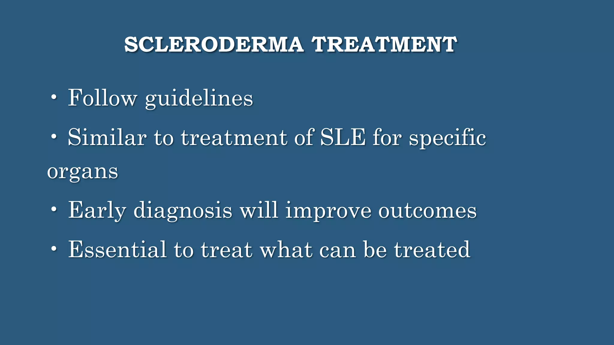 Scleroderma Overview & Insights | PPT