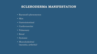Scleroderma Overview & Insights | PPTX