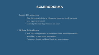 Scleroderma Overview & Insights | PPT