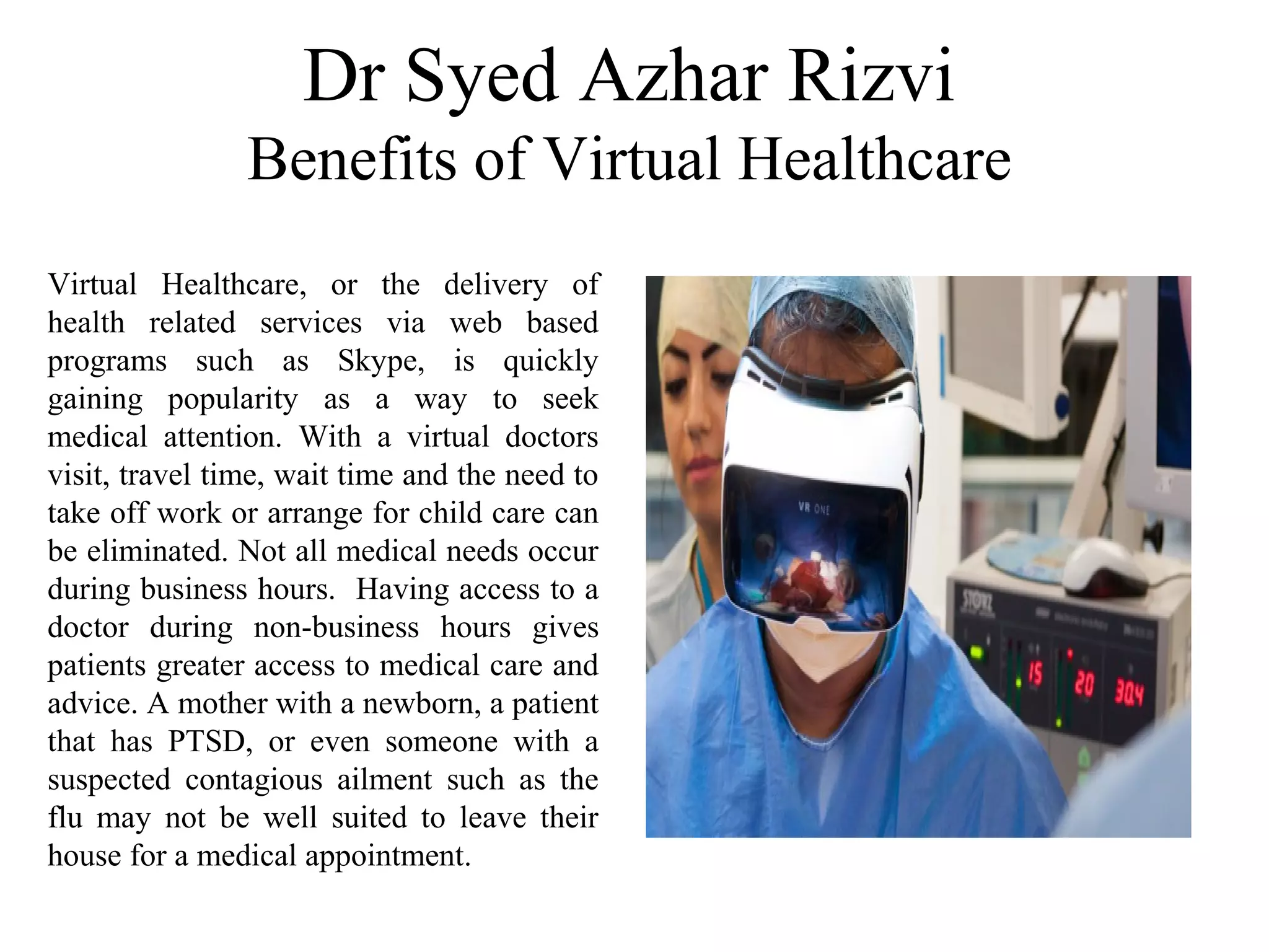 Dr Syed Azhar Rizvi - Committed to Education | PPT