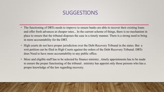 DRT-SIGNIFICANCE AND THE LIMITS | PPTX