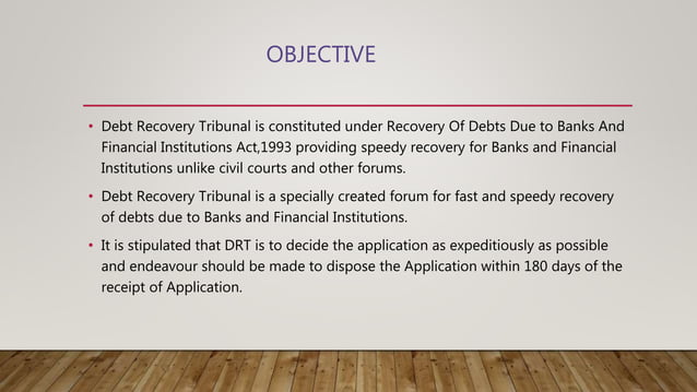 DRT-SIGNIFICANCE AND THE LIMITS | PPTX