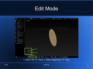 DrTAD Blender software. Example 9b. 3D Model of Flashlight. Spot Light ...