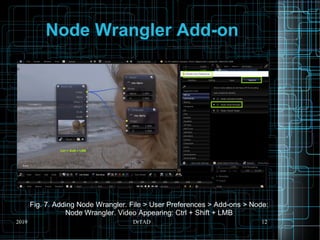 DrTAD Blender software. The Mystical Portal. FX VIDEO Tutorial | PPT