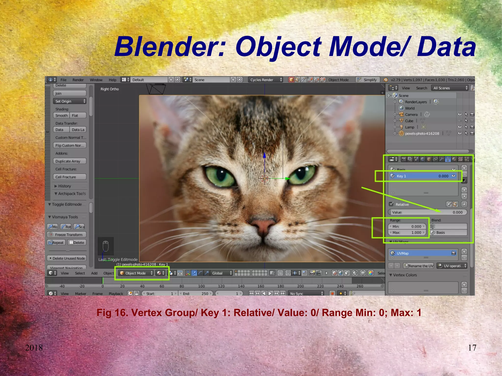 Drtad Blender Tutorial Image Processing Morphing Ppt