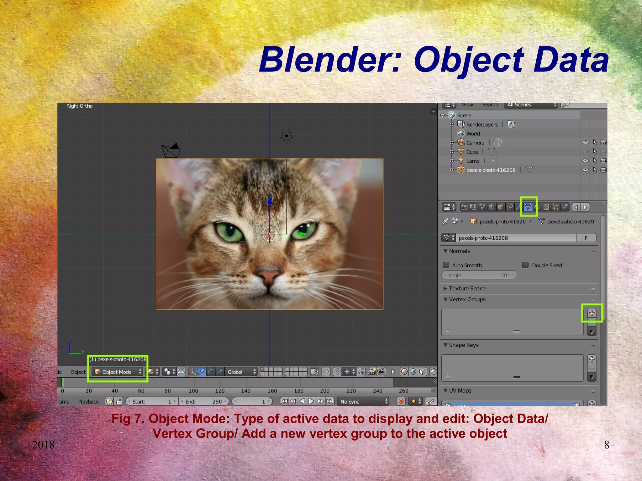 DrTAD Blender Tutorial image processing morphing | PDF