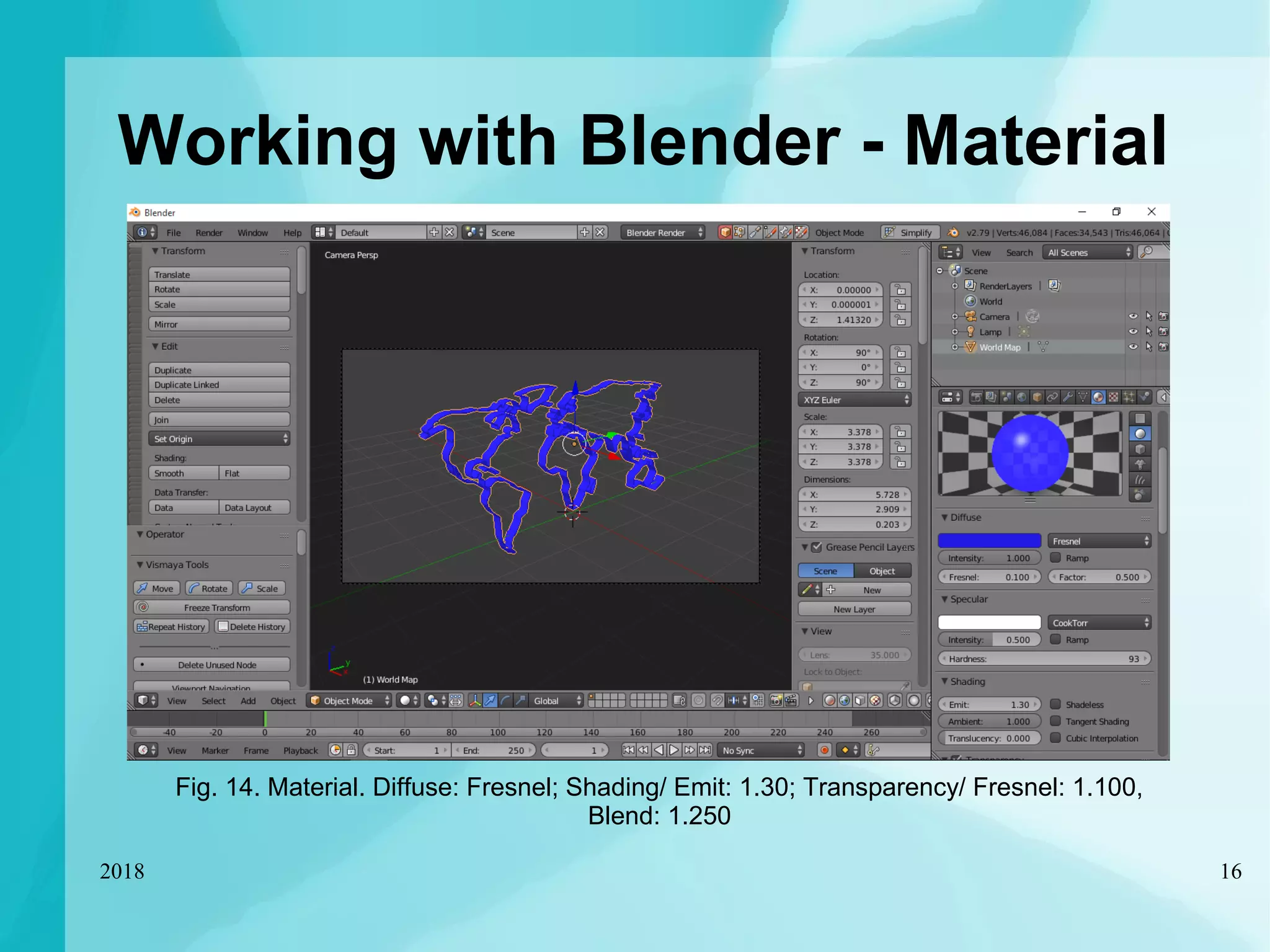 Drtad From Image To Vector To 3d Blender Inkscape Tutorial Ppt