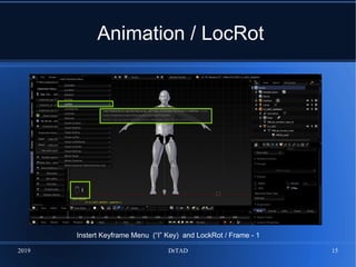 DrTAD Blender software. Rigging & Animation of 3D Human Model | PDF