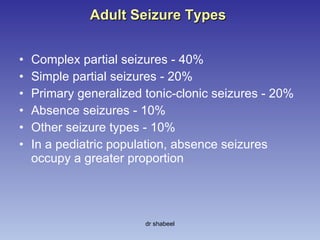 Pharmacology of Antiepileptic Drugs | PPT