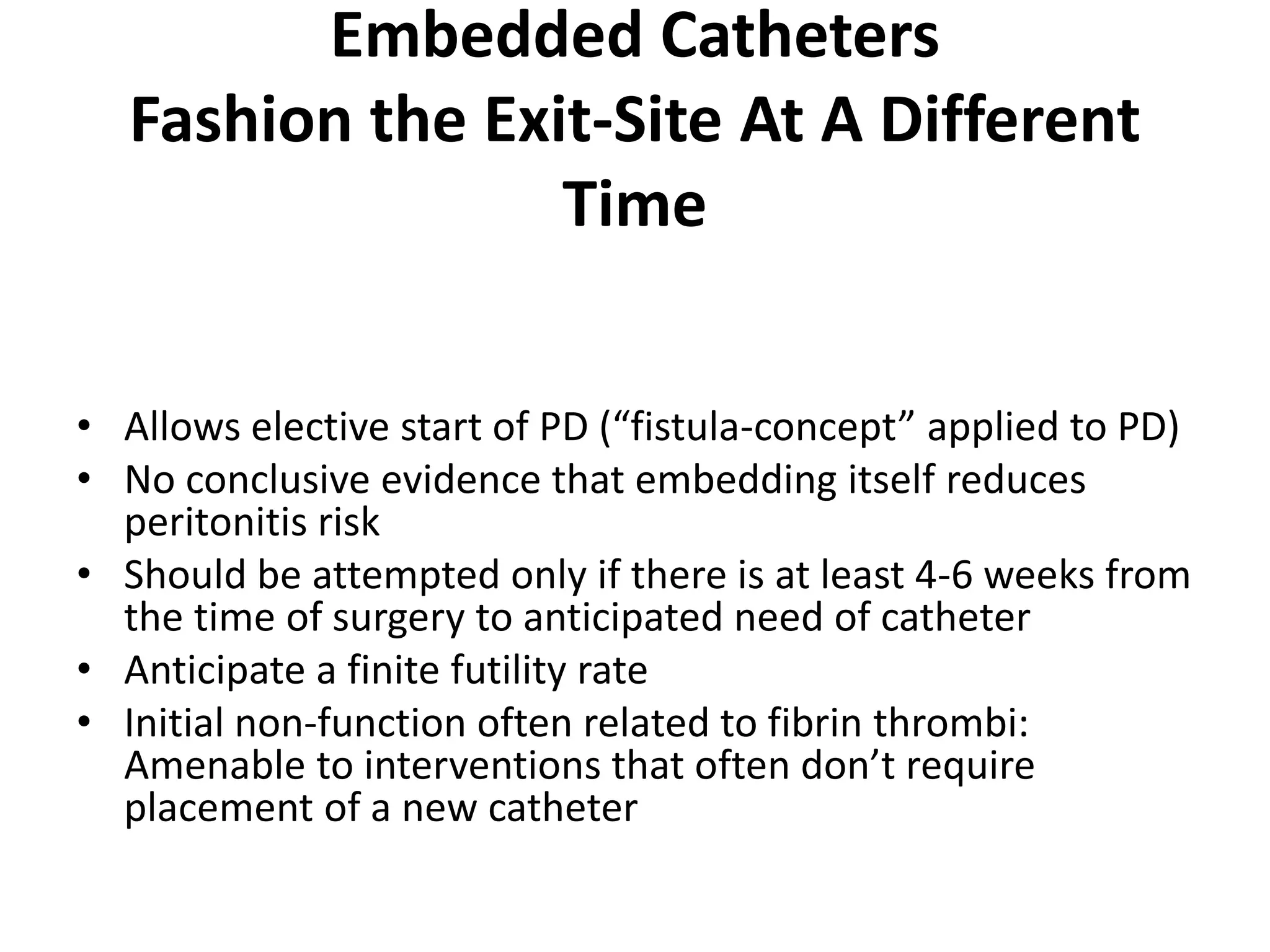 Dr tamer el said pd catheter insertion | PPTX