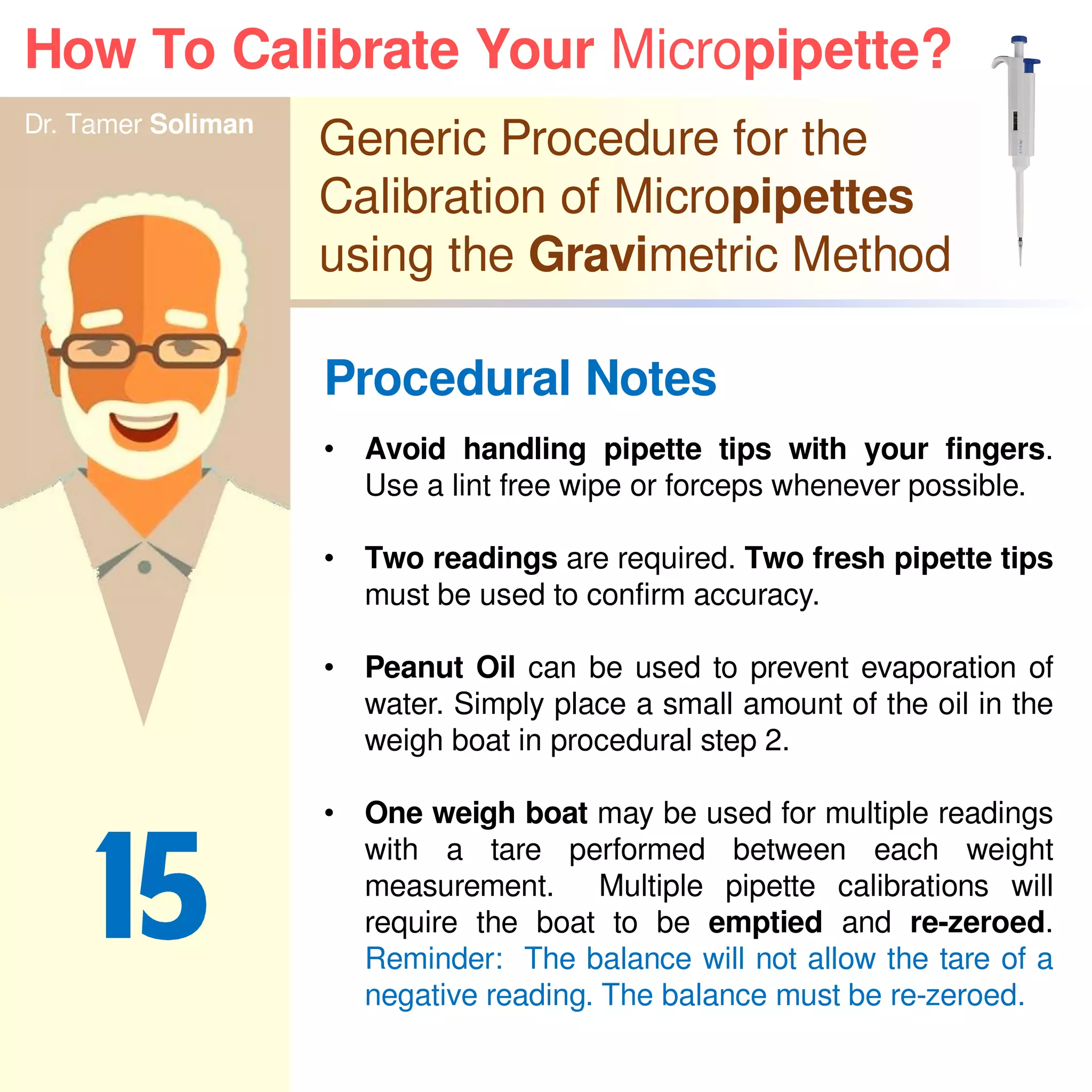 How To Calibrate Your Micropipette | PDF