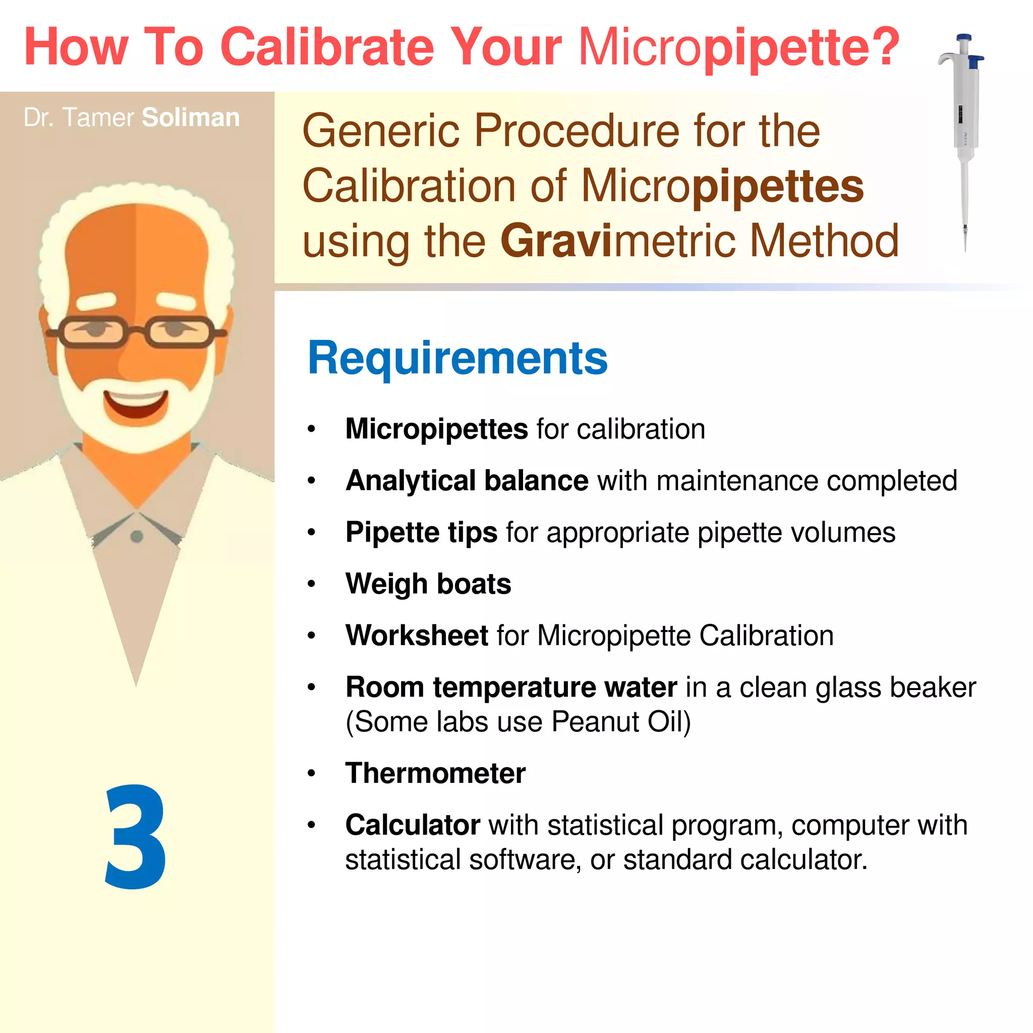 How To Calibrate Your Micropipette | PDF