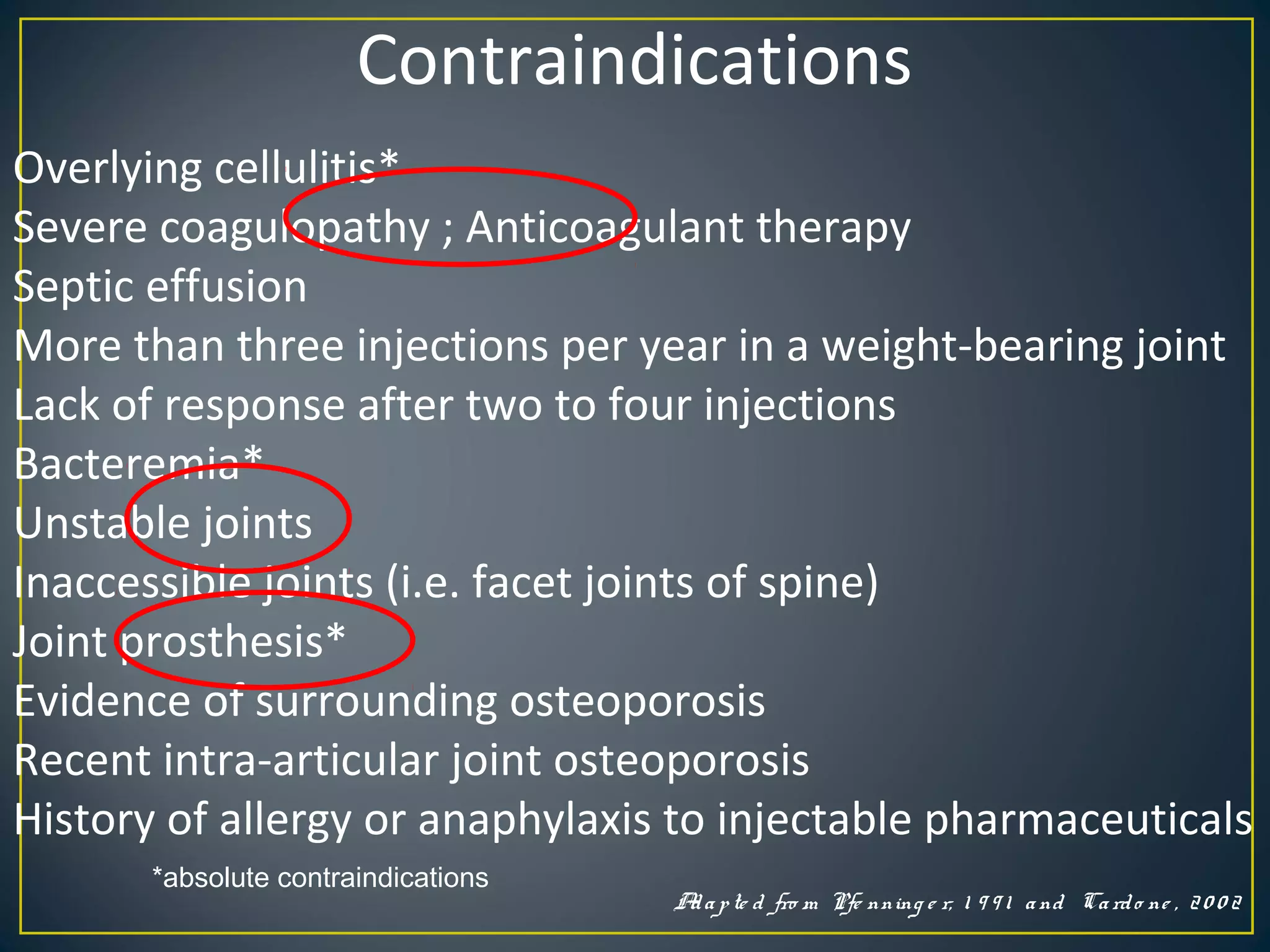 Dr tarek joint and soft tissue injections (1) | PPT